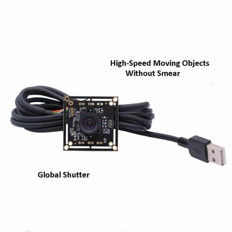 120FPS CMOS Sensor Global Shutter USB 2.0 Monochrome Camera Module