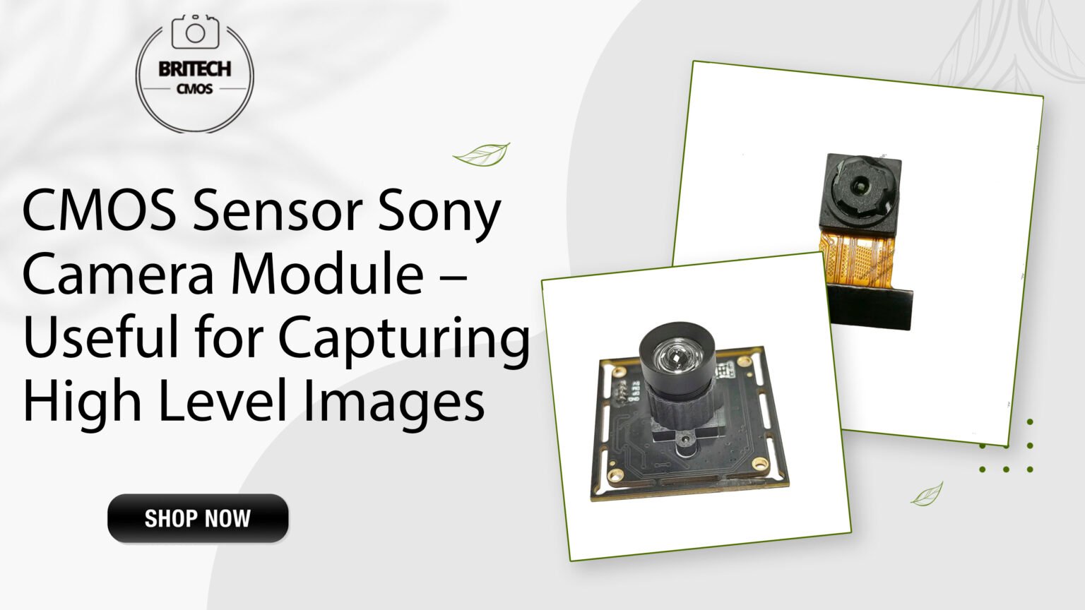 CMOS Sensor Sony Camera Module – Useful for Capturing High Level Images ...