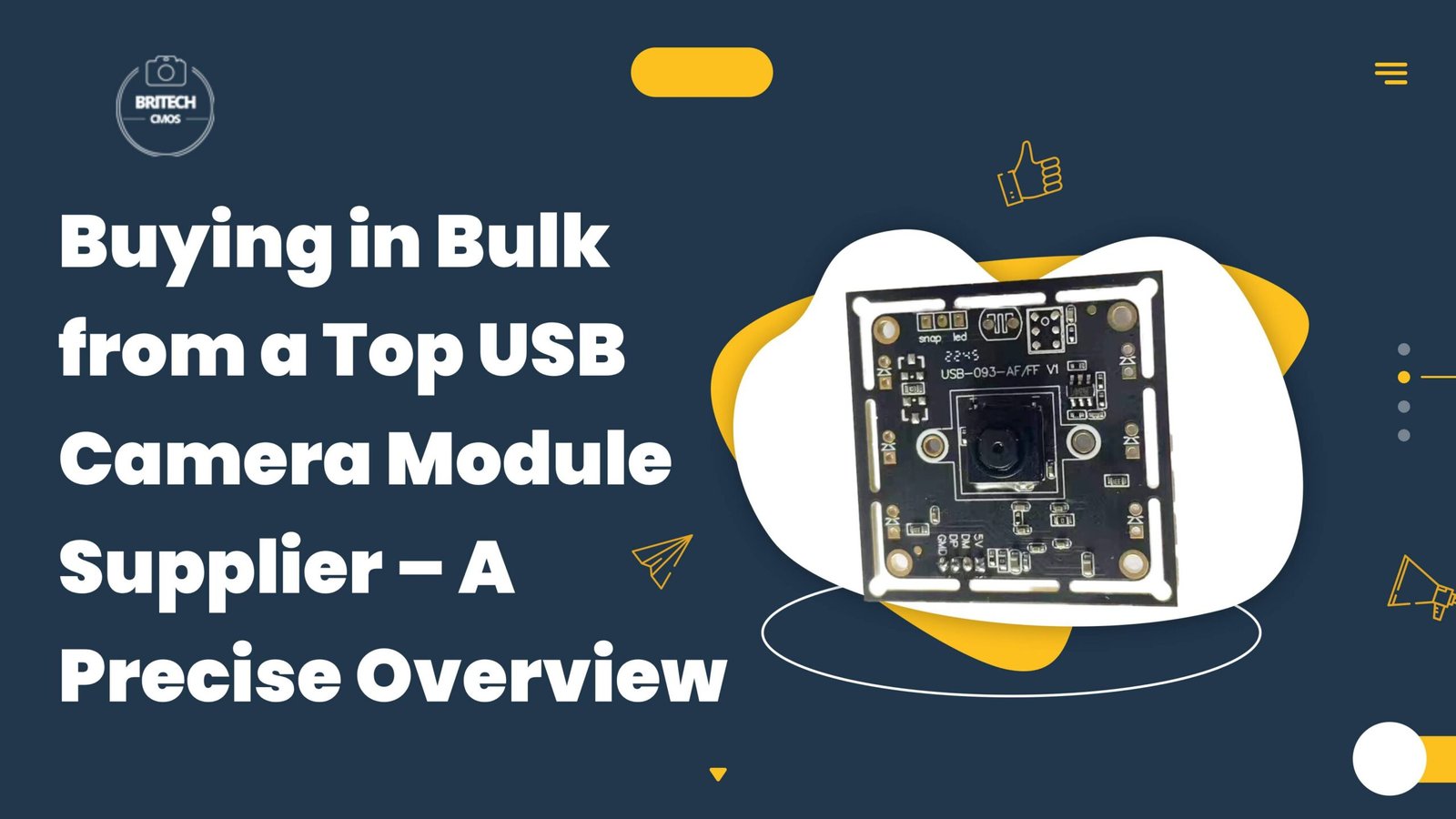 Buying in Bulk from a Top USB Camera Module Supplier – A Precise ...